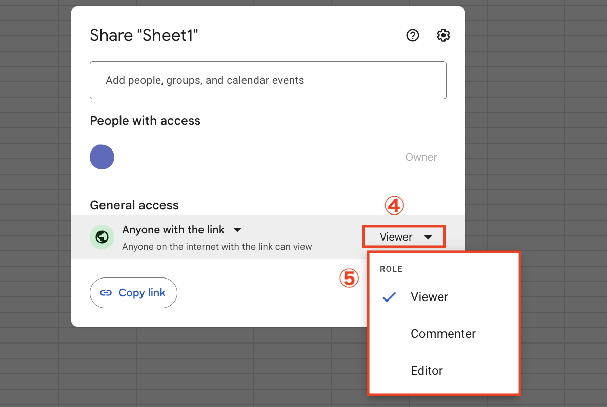 How to share Google Sheets and usage – Business Improvement and ...